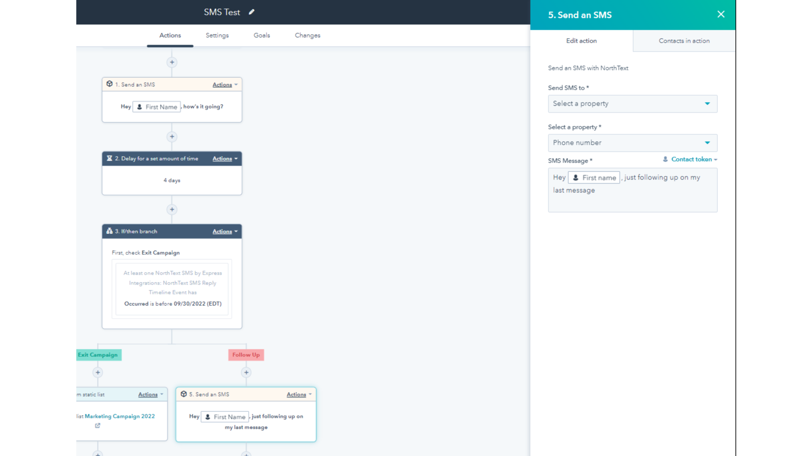 NorthText SMS HubSpot Integration | Connect Them Today